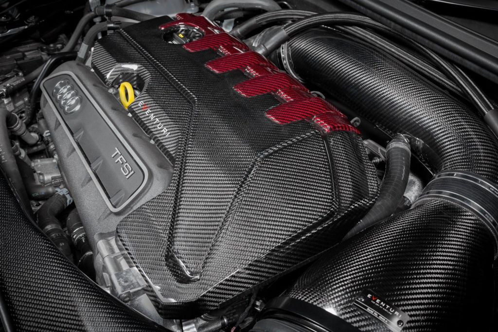 Eventuri Carbon Fibre Engine Cover - Audi RS3 8V | 8Y | TT-RS 8S | RSQ3 ...